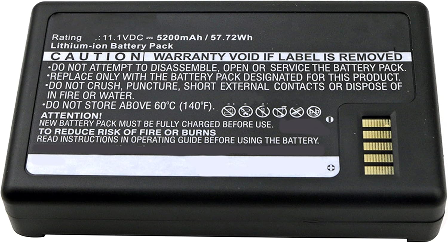 Amazon.com: 5200mAh/11.1V Replacement Battery for Trimble 79400 99511 ...