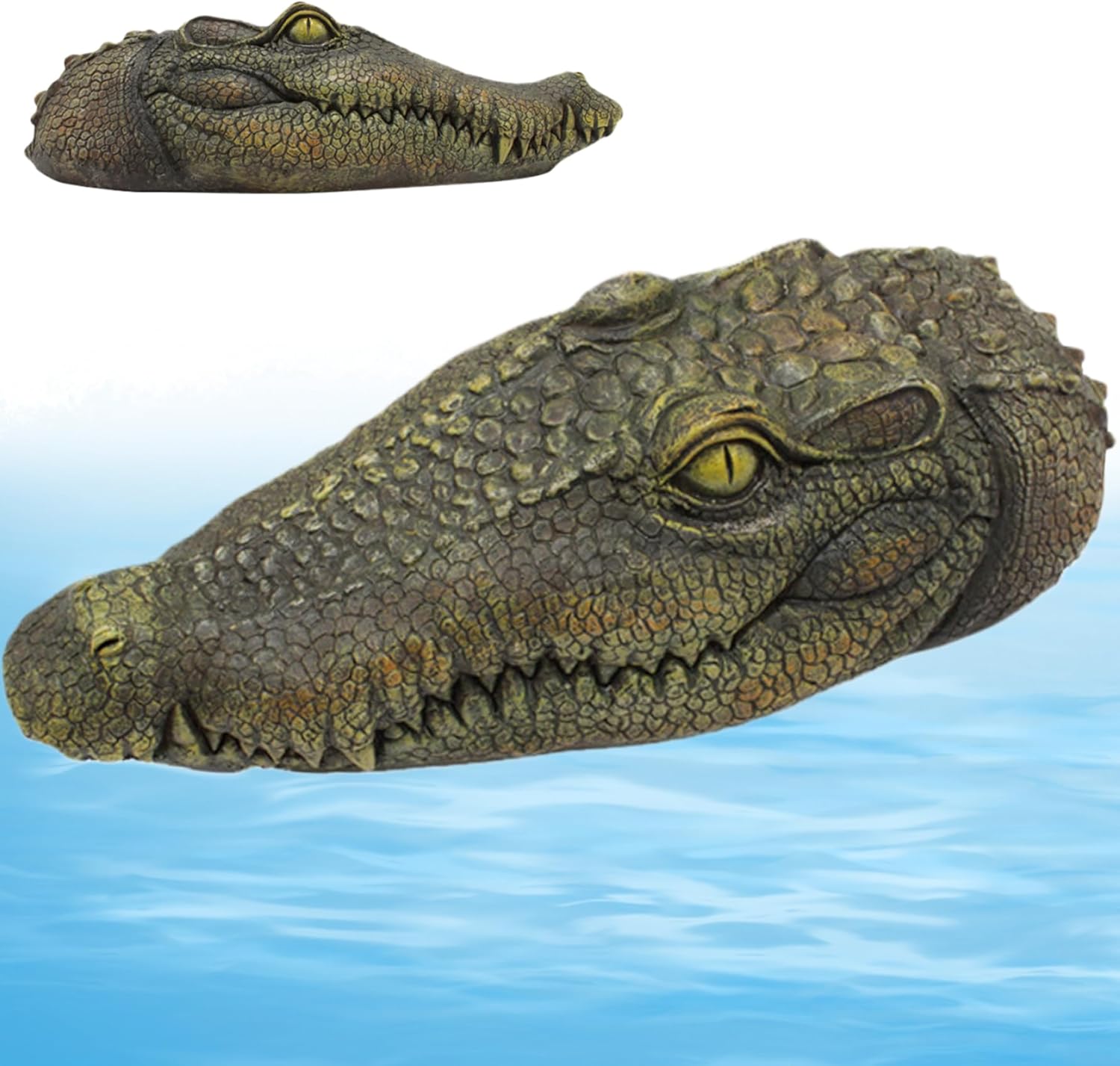 Amazon.com : Crocodile Pool Float 13.8'' Floating Crocodile, Alligator ...