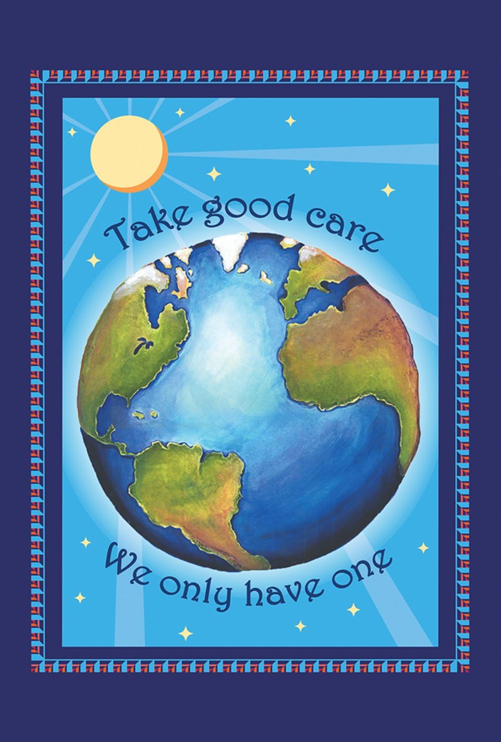 Amazon.com : Toland Home Garden 109836 Protect Earth Earth Flag 28x40 ...