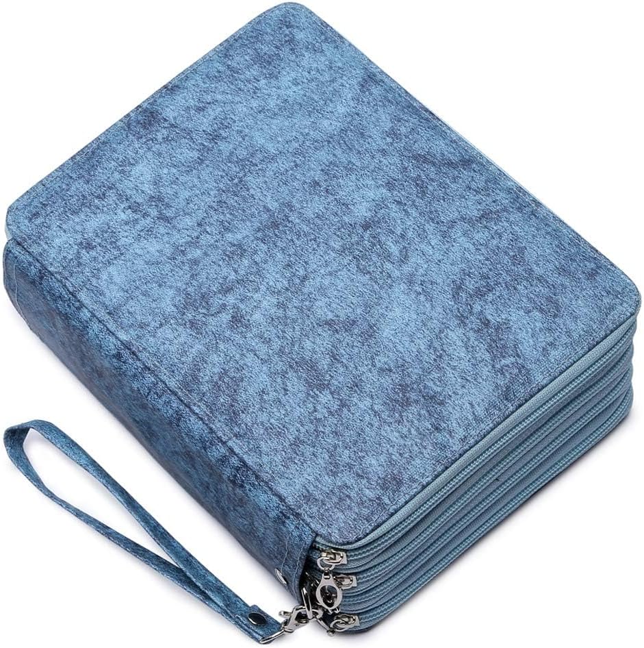 Amazon.com: YOUNGCOL Colored Pencil Case- 184 Slots Pencil Holder Pen ...
