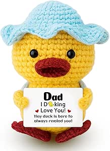 Amazon.com: UVIBEW Dad Gifts from Daughter Son Funny Duck Ideas Dad ...