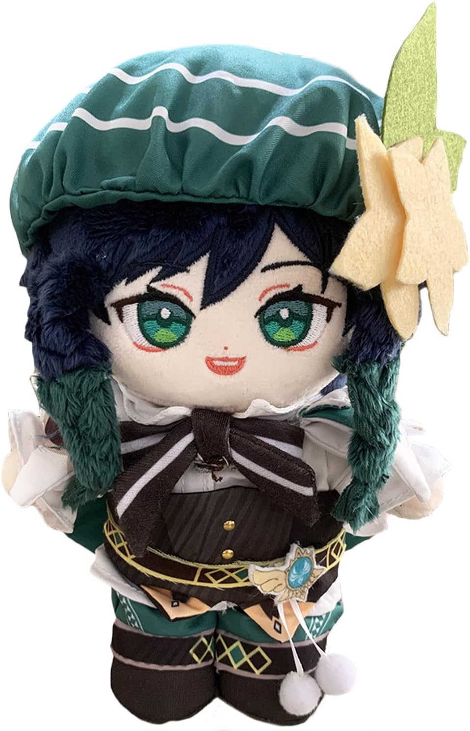 CALEMBOU Anime Plush Venti Dress Up Doll Barbatos Plushie 8 Inches Soft ...