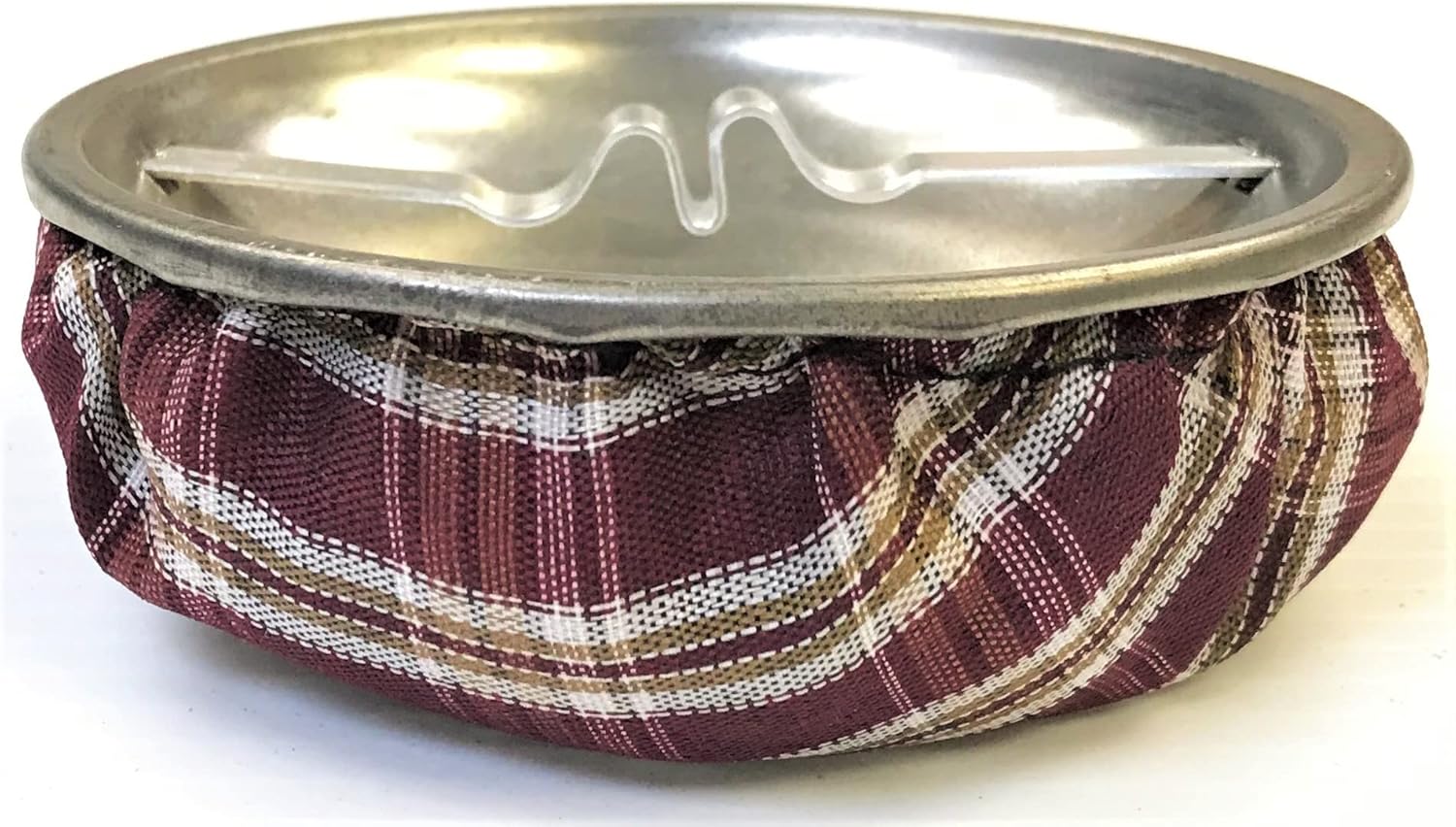 Amazon.com: Vintage Style Plaid Sand Bean Bag Ashtray ...