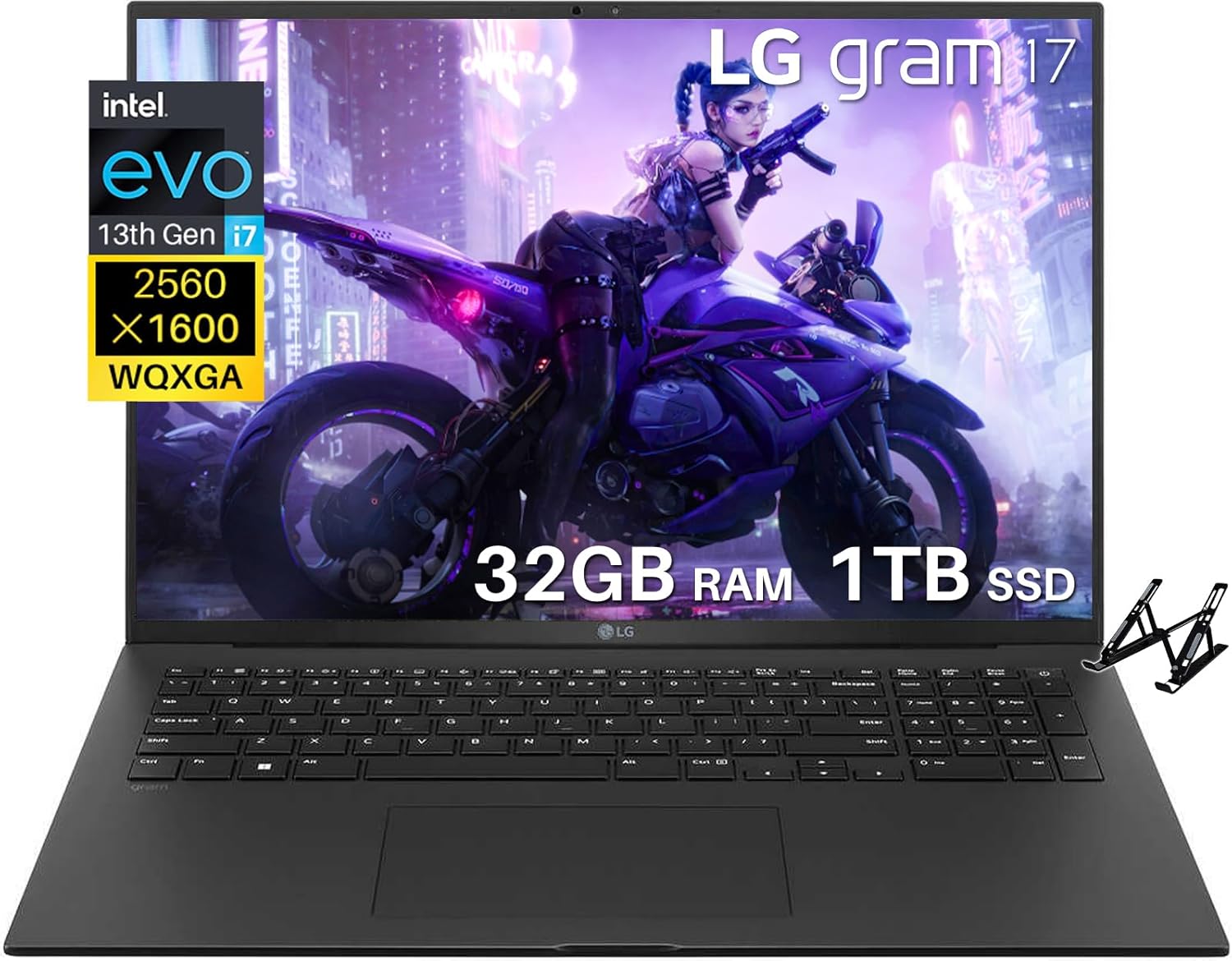 Amazon.com: LG Gram 17 Intel Evo Platform Business Lightweight Laptop, 17" WQXGA 2560x1600 IPS ...