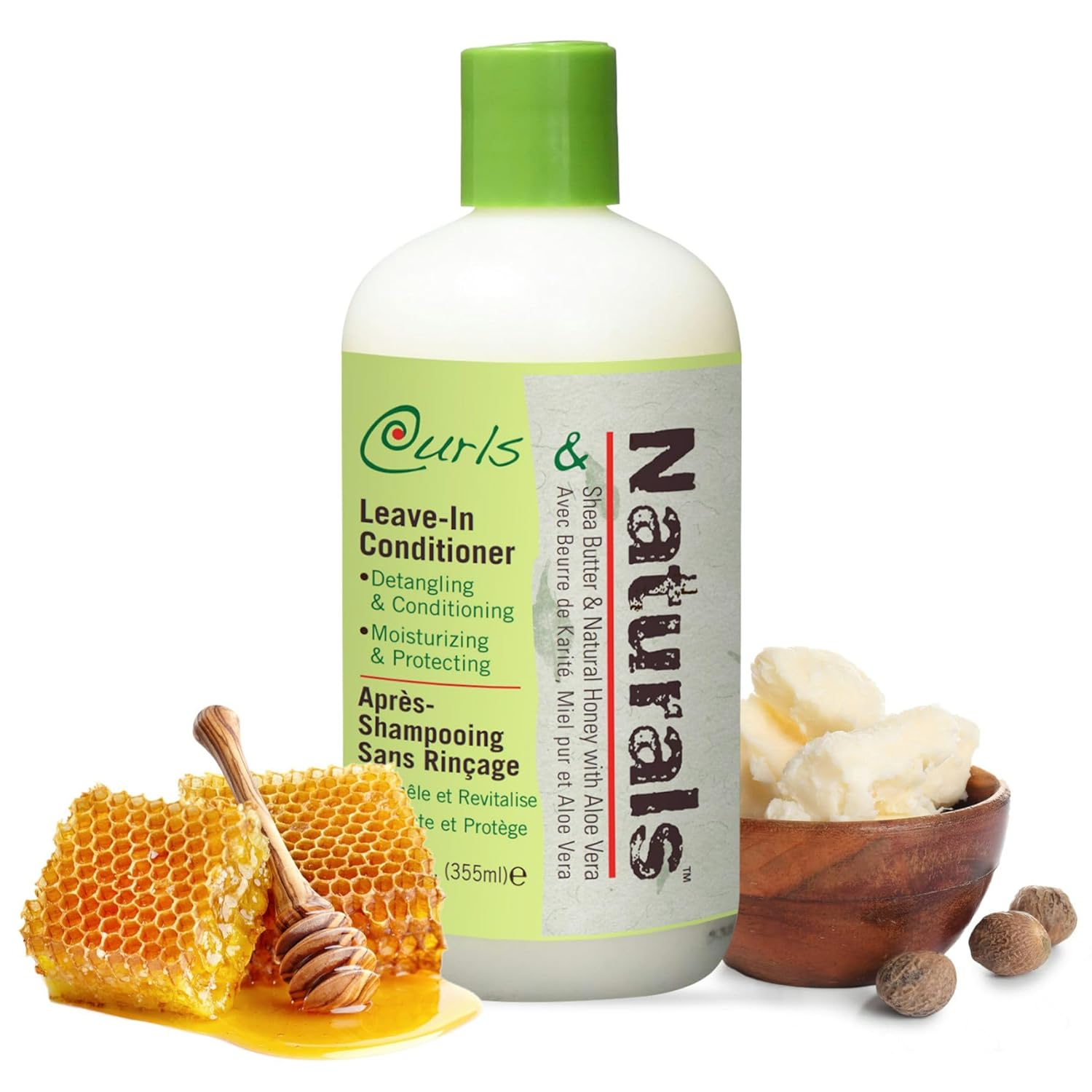 Amazon.com : Curls & Naturals Leave-In Conditioner With Shea Butter ...