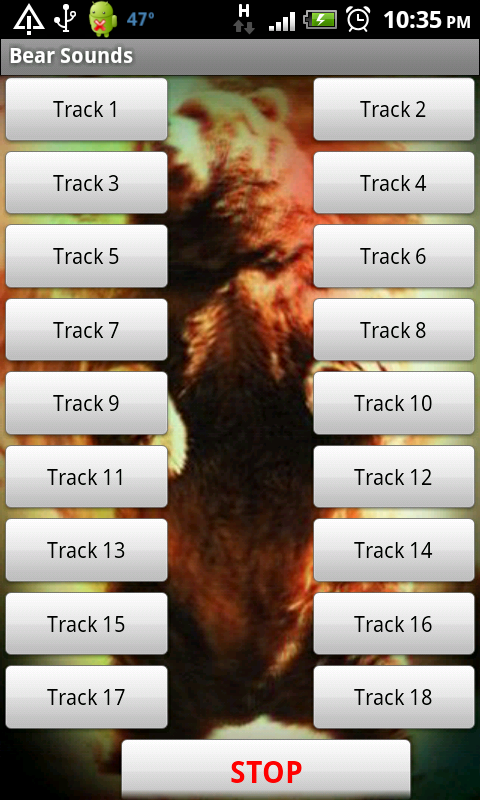 Bear - Sound Effects - App on Amazon Appstore