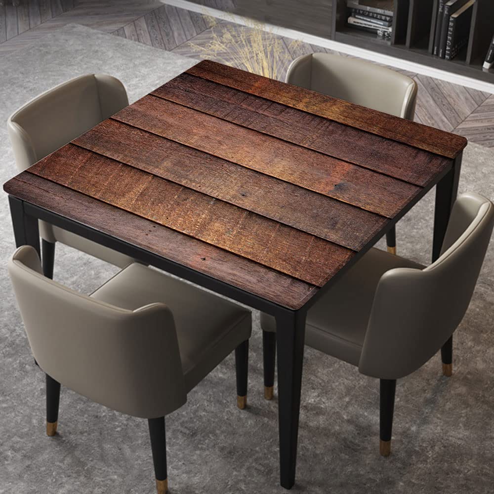 Amazon.com: ANGELJUAN Square Fitted Table Cloth, Elastic Edged Table ...