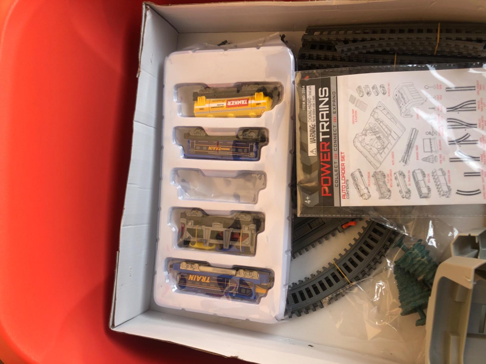 Buy Power Train Turbos Auto Loader City Train Set, Multi Color (53 ...