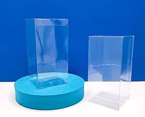 Amazon.com: Durapak Supplies 50 PCS 3x3x6 Inch Clear Boxes – Tuck Top ...