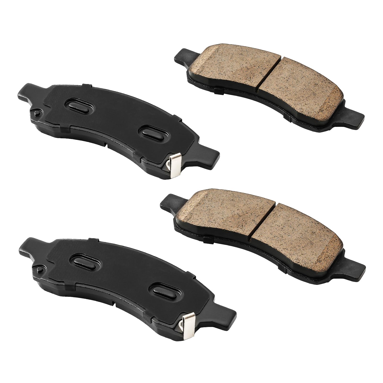 PHILTOP 55150+D1169 Front Drilled and Slotted Disc Brake Rotor and ...