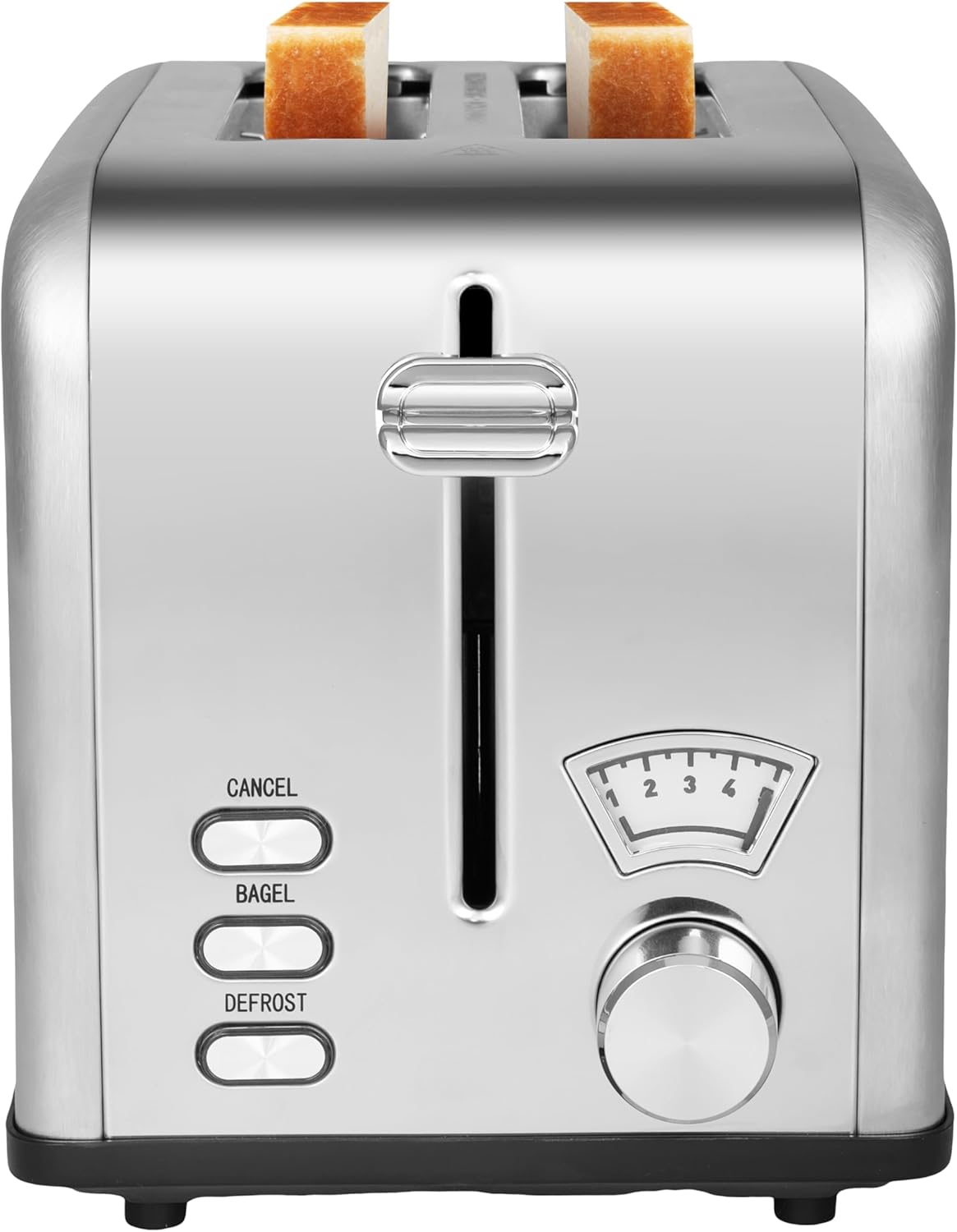 Amazon.com: Simple Deluxe 2-Slice Toaster for Bagel, 5 Browning Setting ...