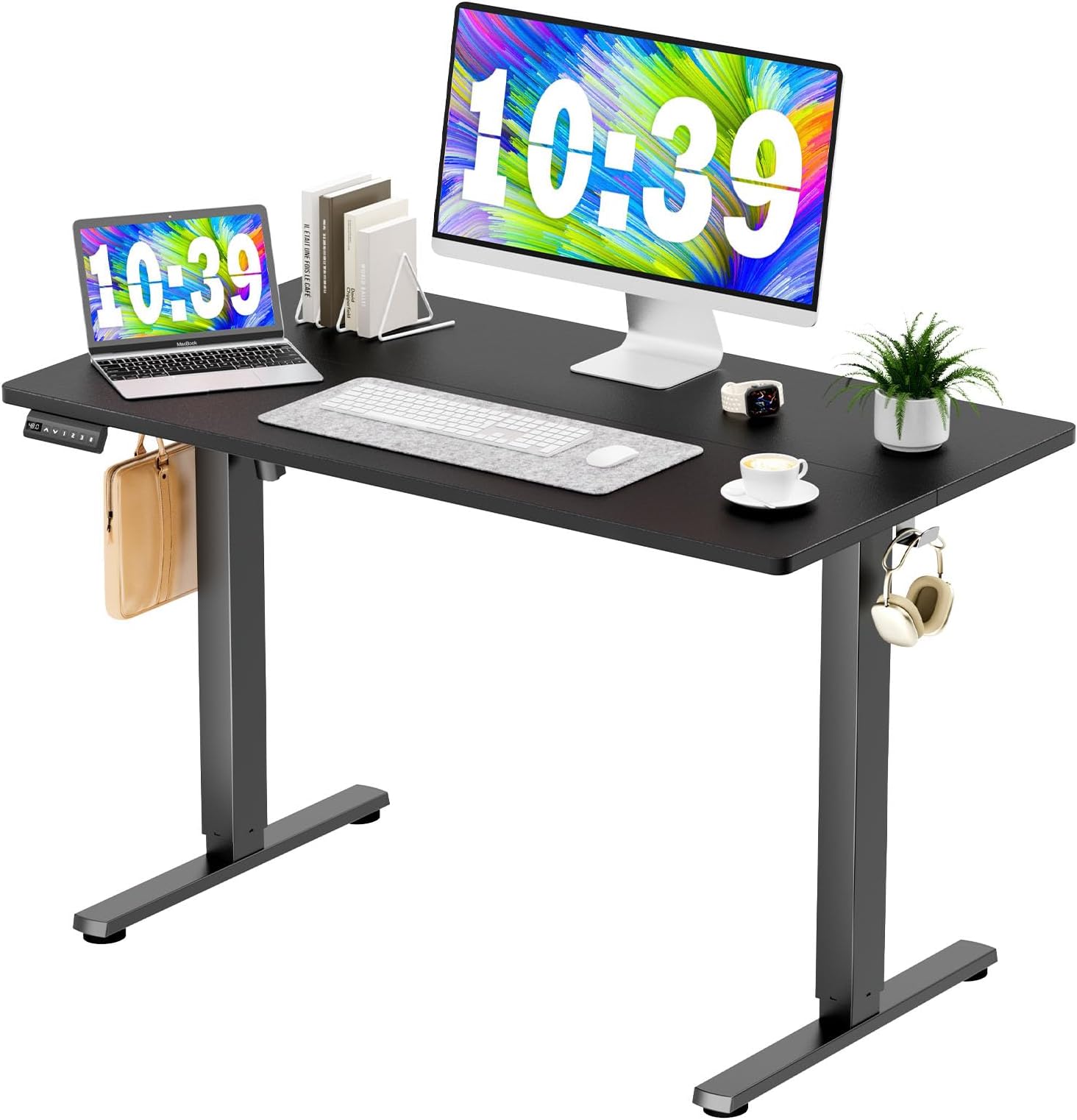 Amazon.com: Sweetcrispy Electric Standing Desk - 48 x 24 inch ...