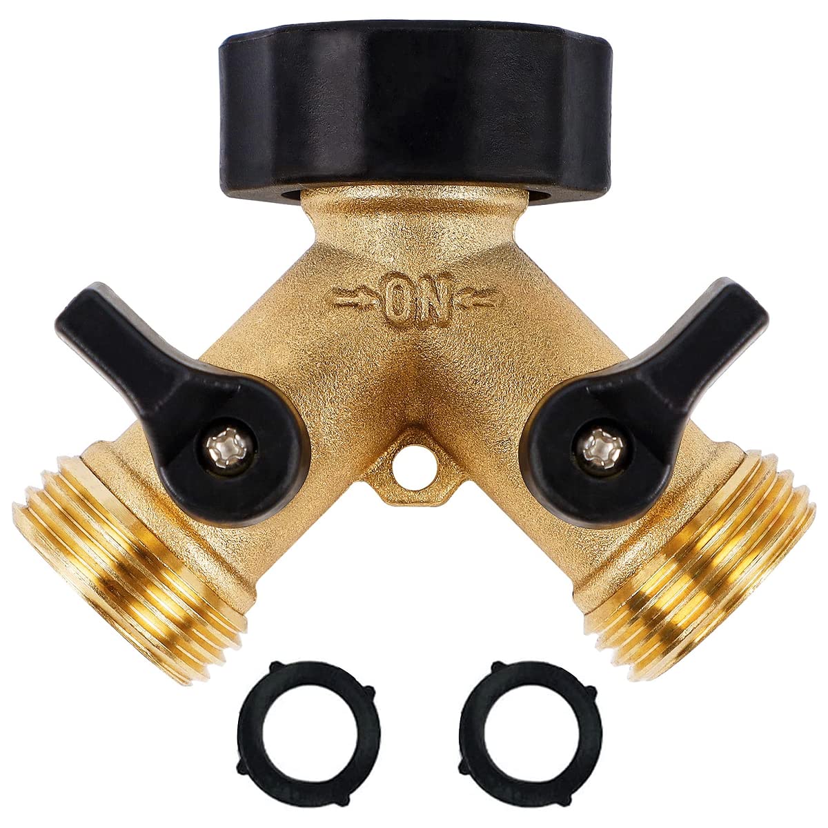 Supvox® Tap Splitter 2 Way, Y-Type Two Way Connector for Gardenning, 3/ ...