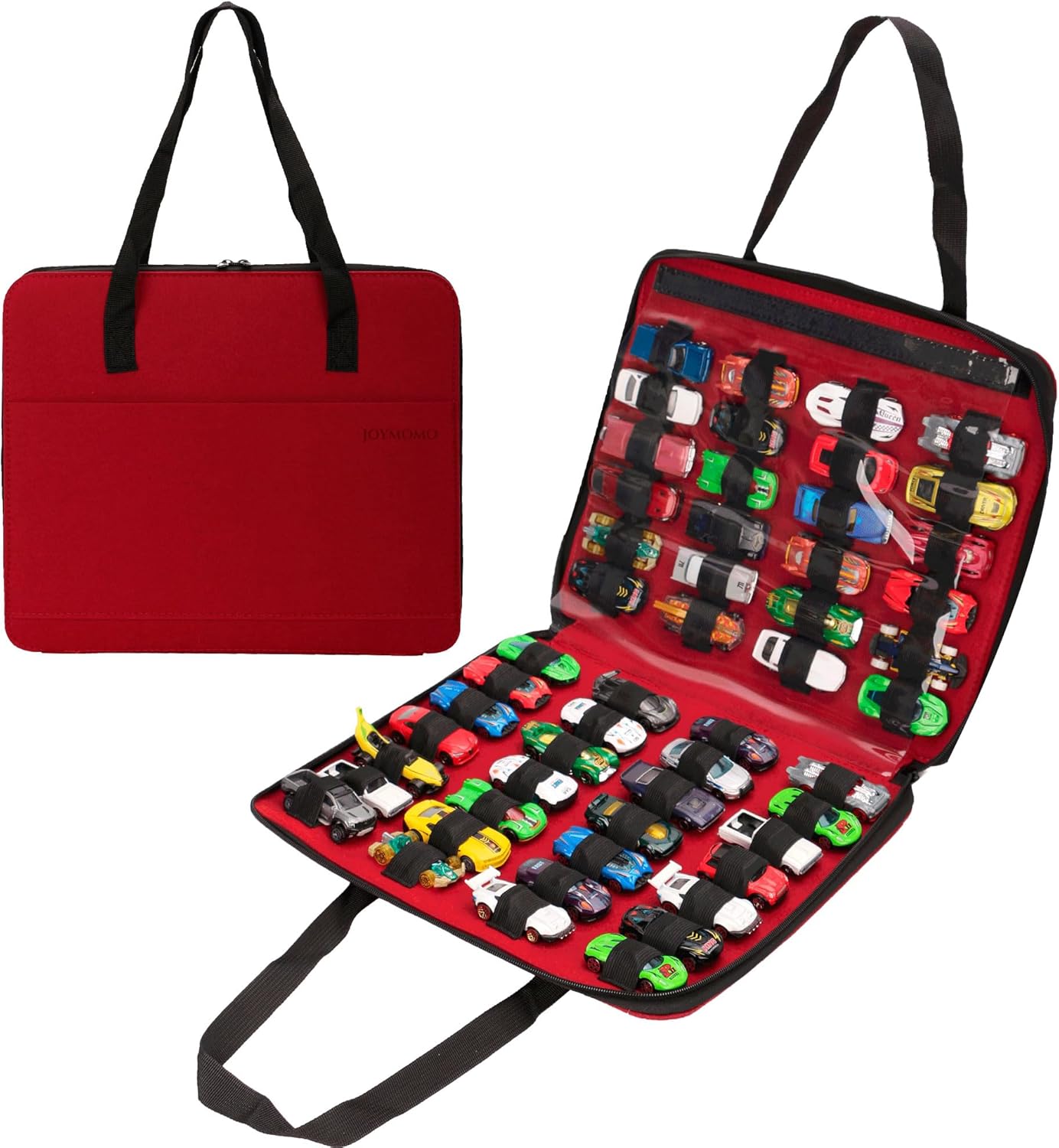 Amazon.com: JOYMOMO Toy Car Organizer Carrying Case Compatible with ...