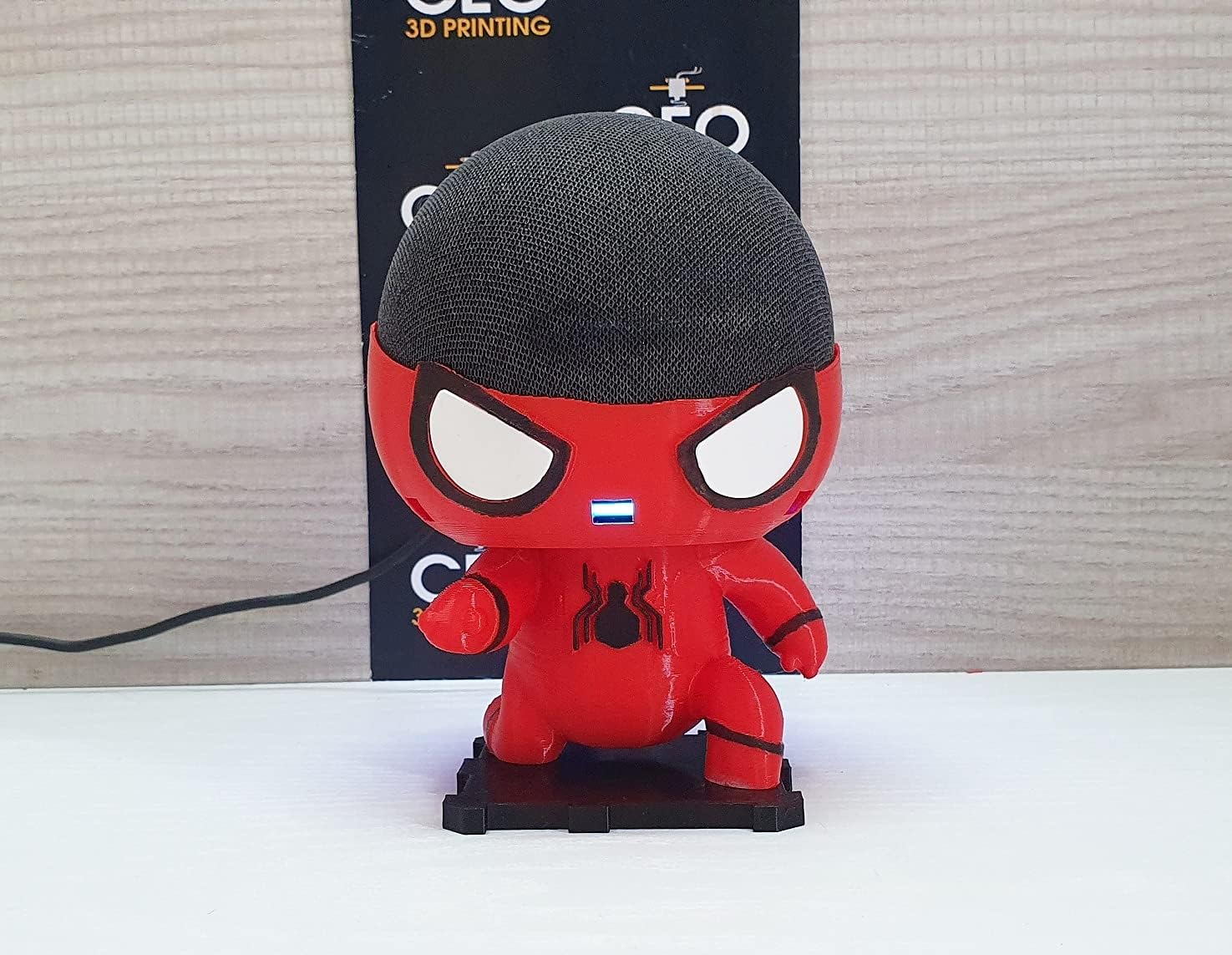 Suporte Alexa Echo 4 (mod. Maior) Homem Aranha/Spider Man : Amazon.com ...