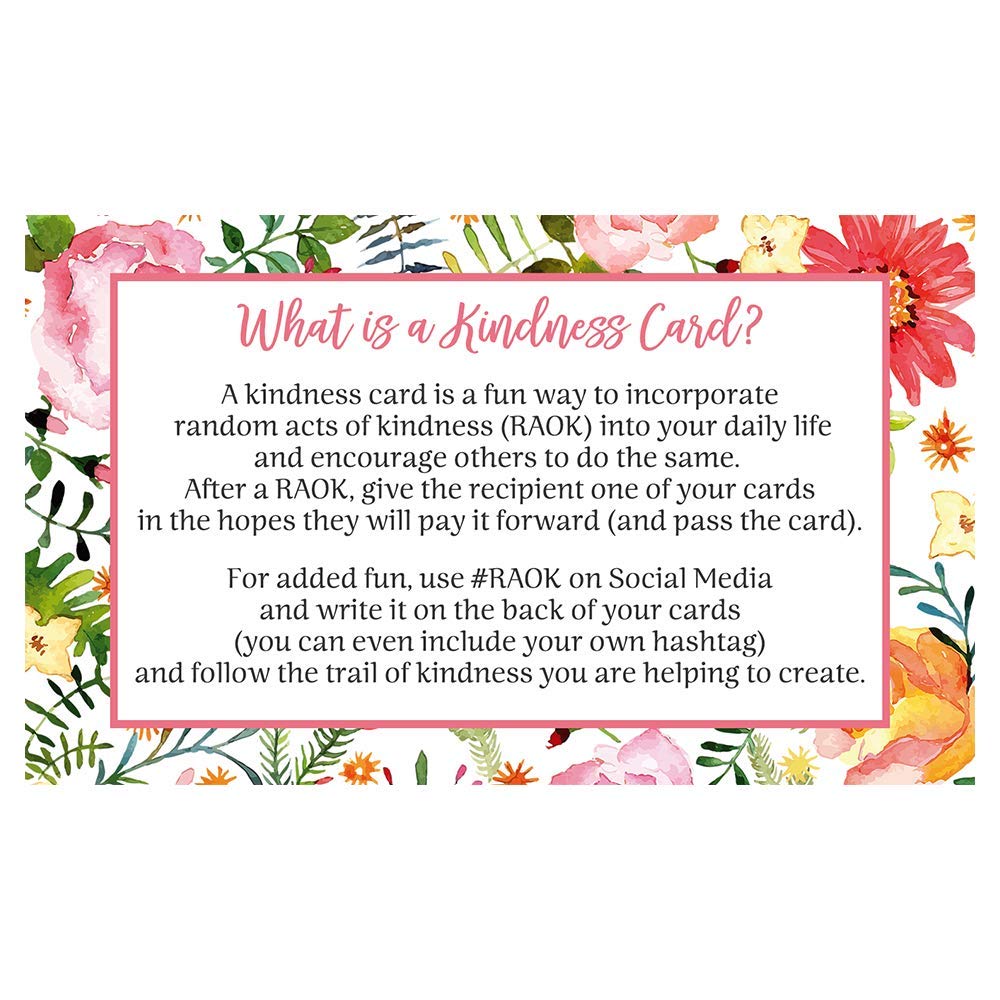 Pay It Forward Business Cards