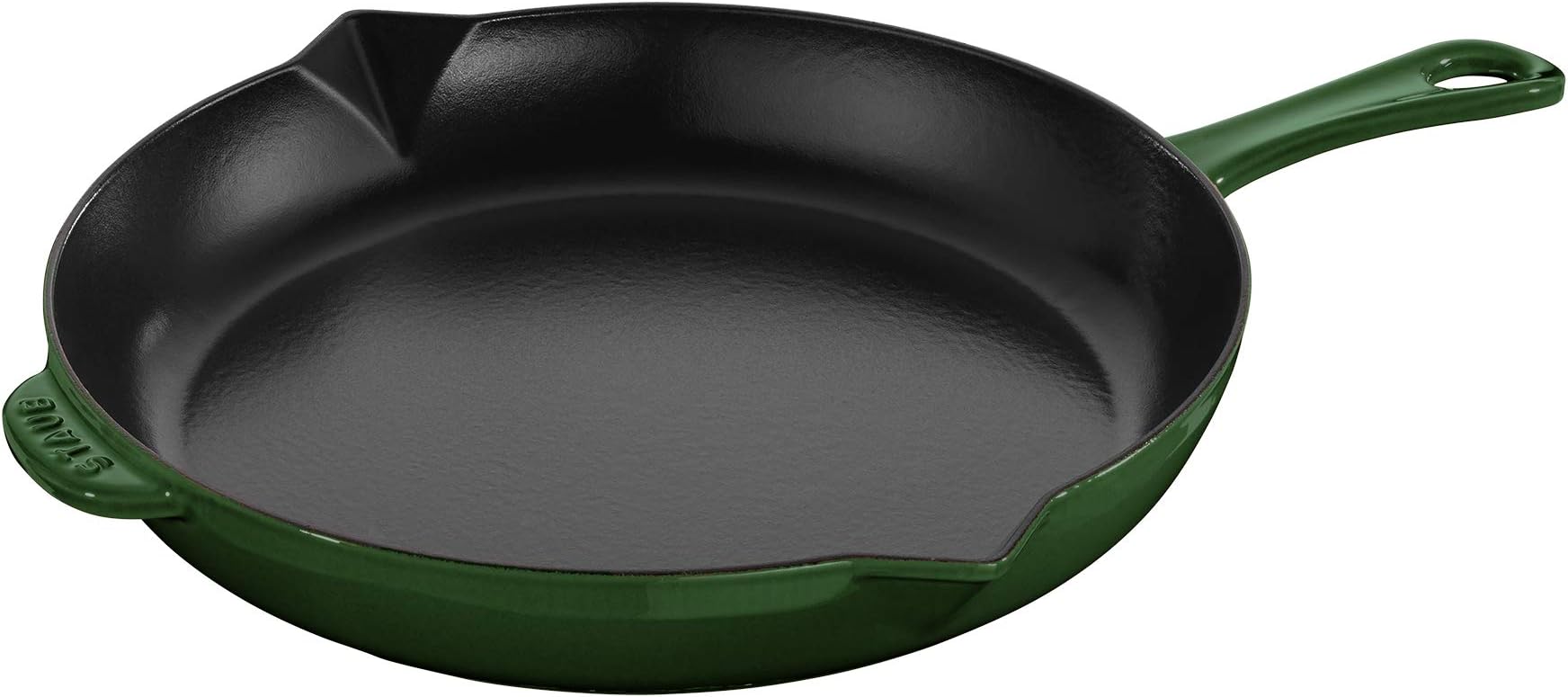 Amazon.com: Staub Cast Iron 12-inch Fry Pan - Basil, Made in France ...