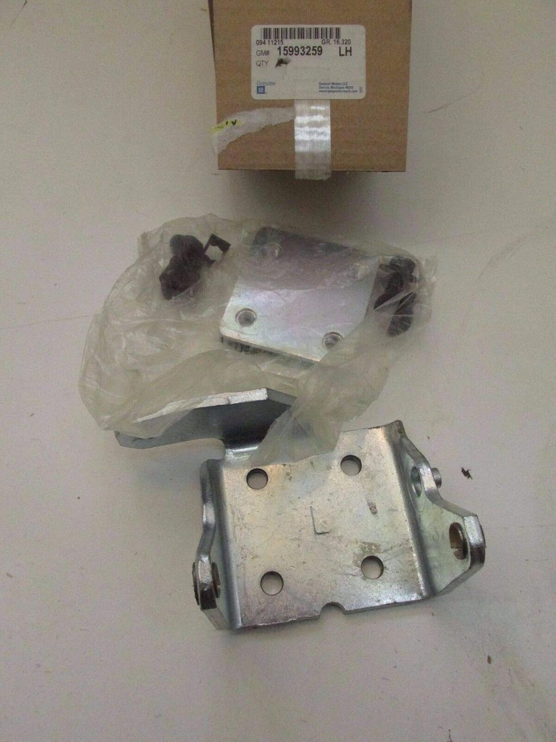 Amazon.com: GM Genuine 15993259 Door Hinge Kit, Front, Left, Lower ...