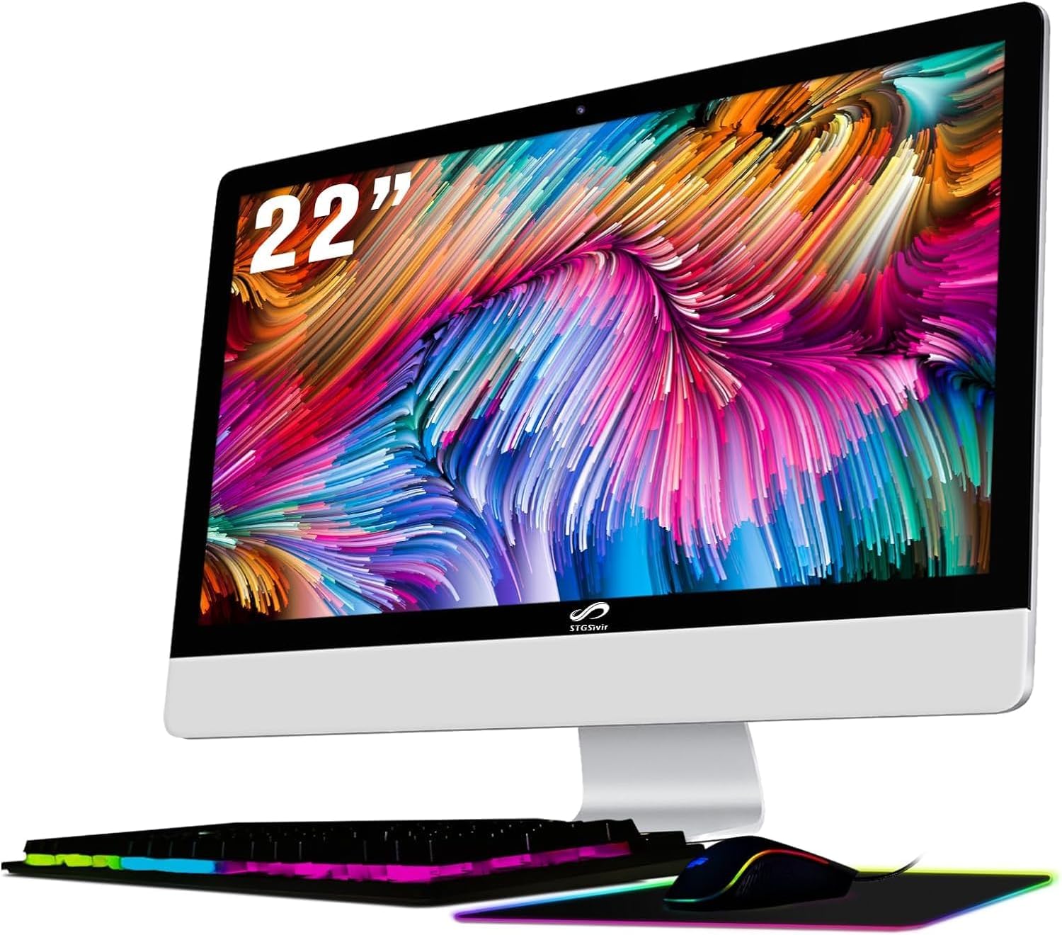 Amazon.com: STGSivir All in One Desktop Computer, 22 inch Display ...