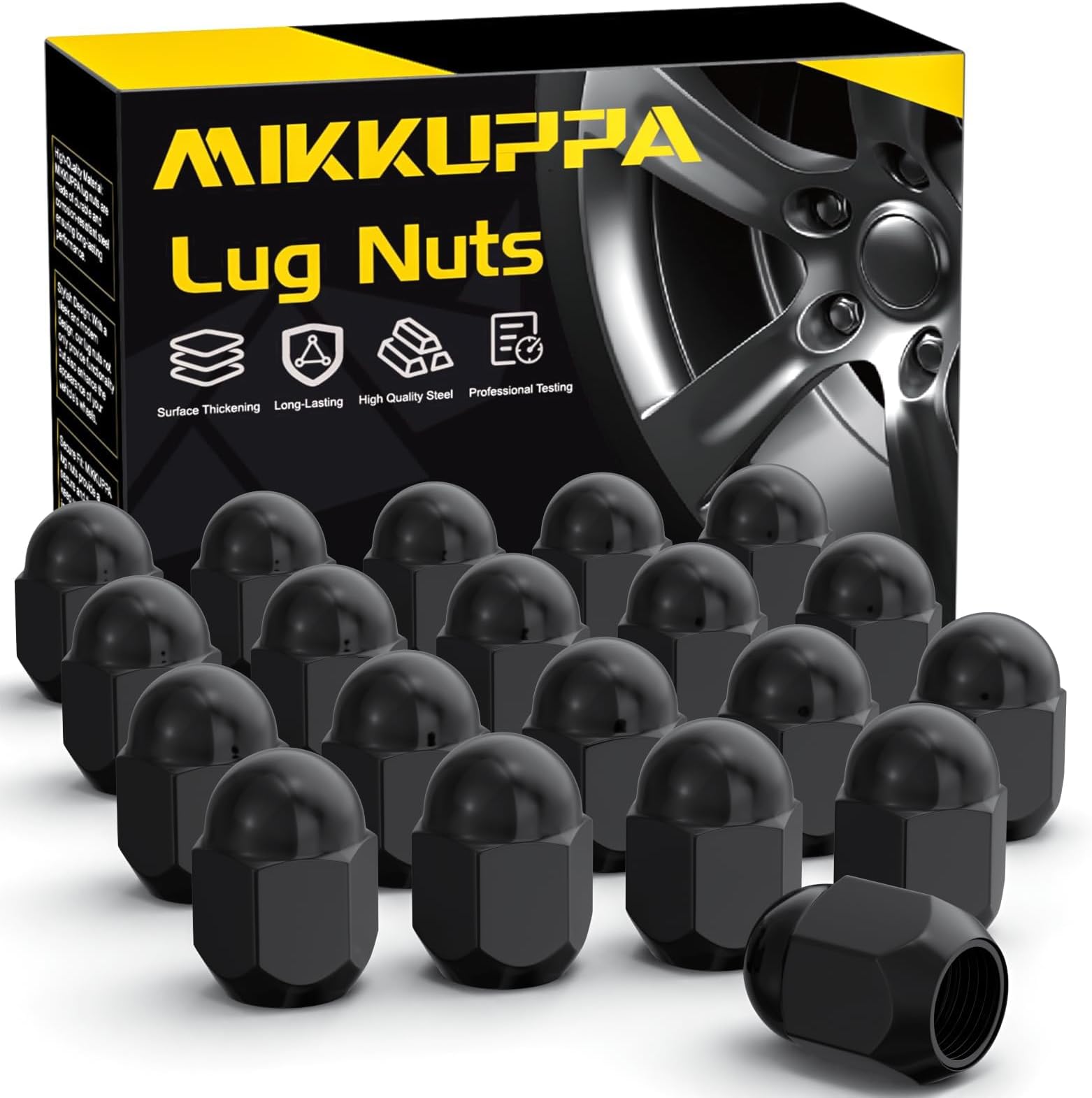 Amazon.com: Subaru Genuine Subaru Wheel Lug Nut & Lock Set Black ...