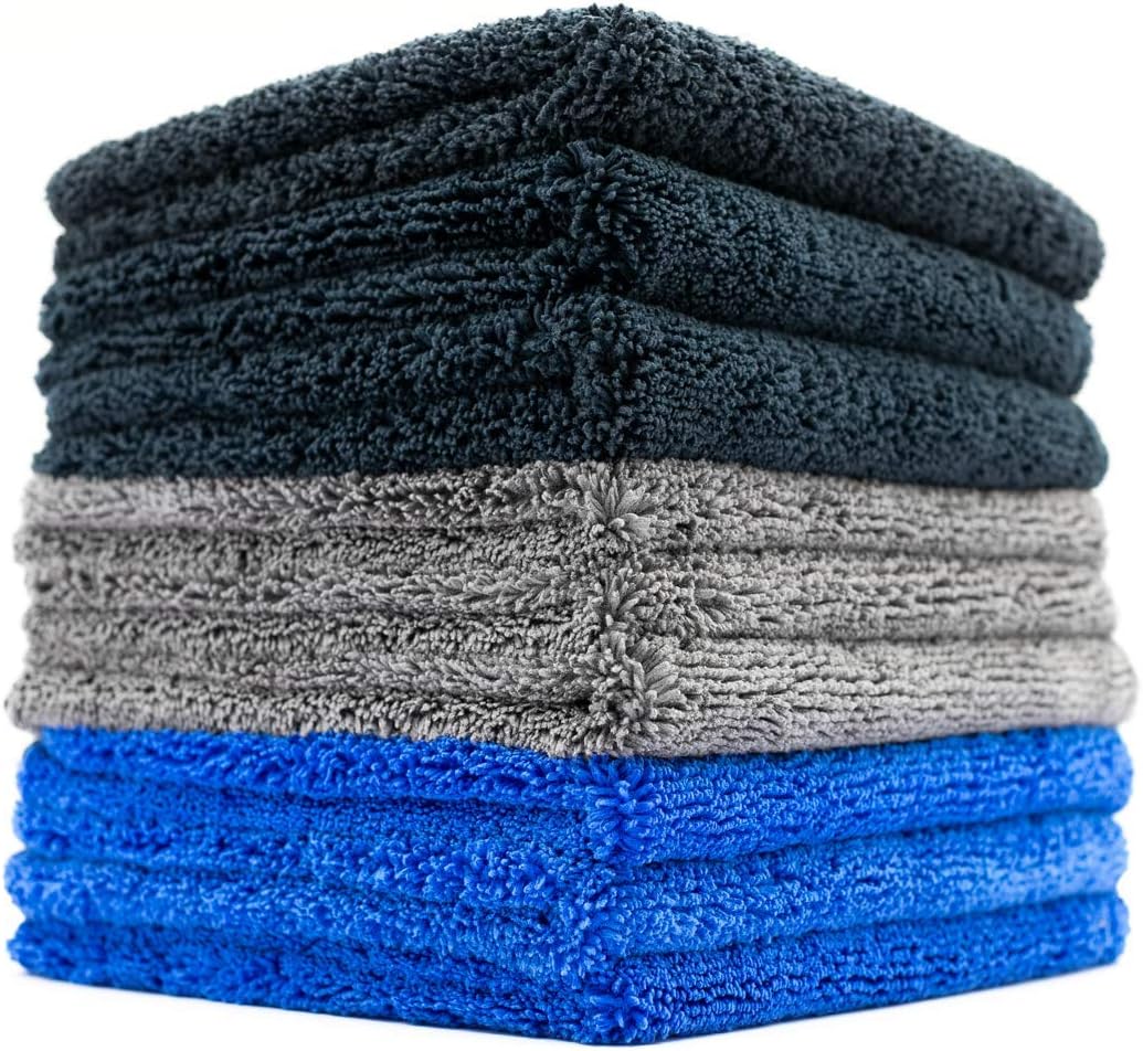 Amazon.com: Shimeyao 30 Pcs Edgeless Microfiber Plush Towels for Cars ...