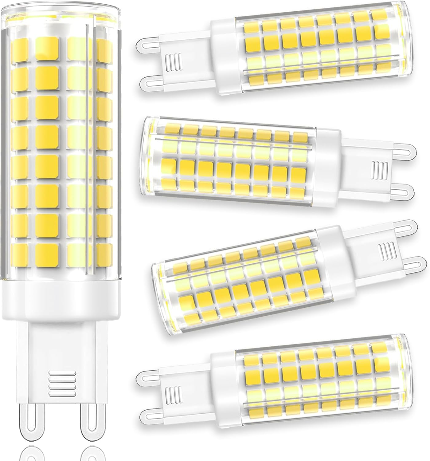 VYAOMLI G9 LED Light Bulbs Dimmable 7W Equivalent to Halogen Bulb 75W ...
