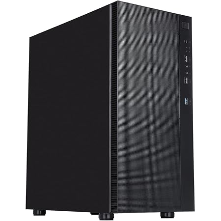 Amazon.com: CiT Silent ES Black ATX Mid-Tower Low Noise Computer Case ...