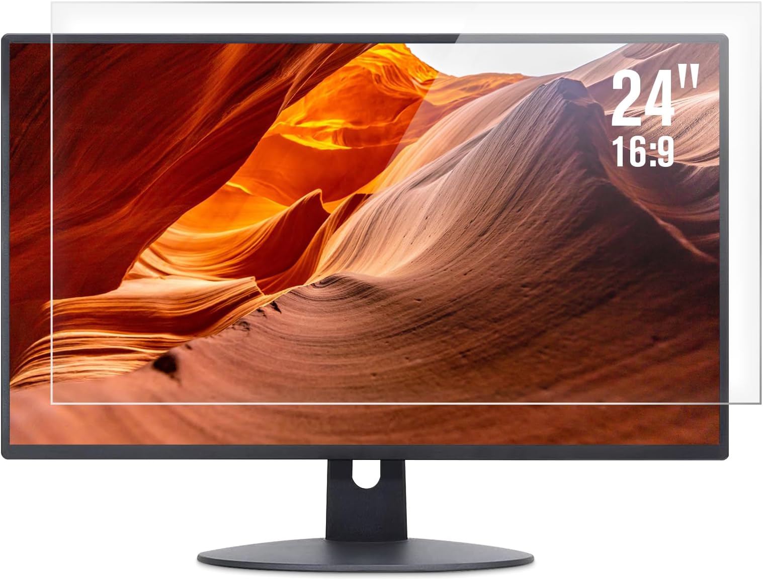 Amazon.com: F FORITO 2-Pack 24 inch Anti Glare Matte Computer Screen ...