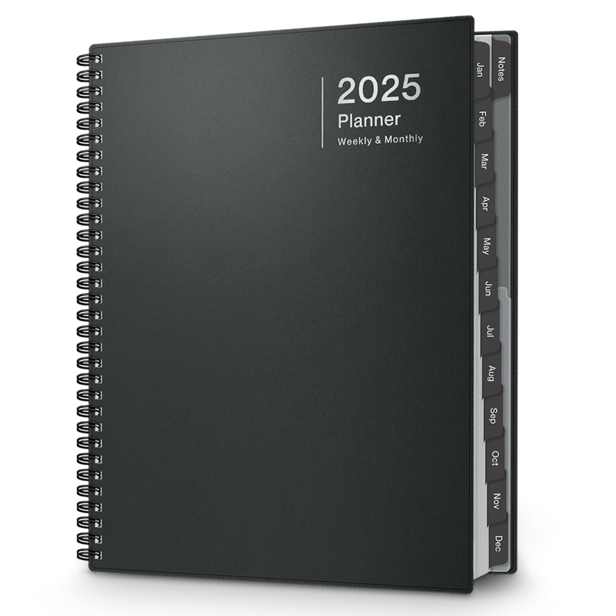 Snapklik.com : Dunwell 2025 Planner Weekly Monthly, 85x11 (Gray), Jan ...
