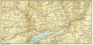 Amazon.com: TICINO: Val Maggia-Locarno-Bellinzona, 1923 vintage map ...