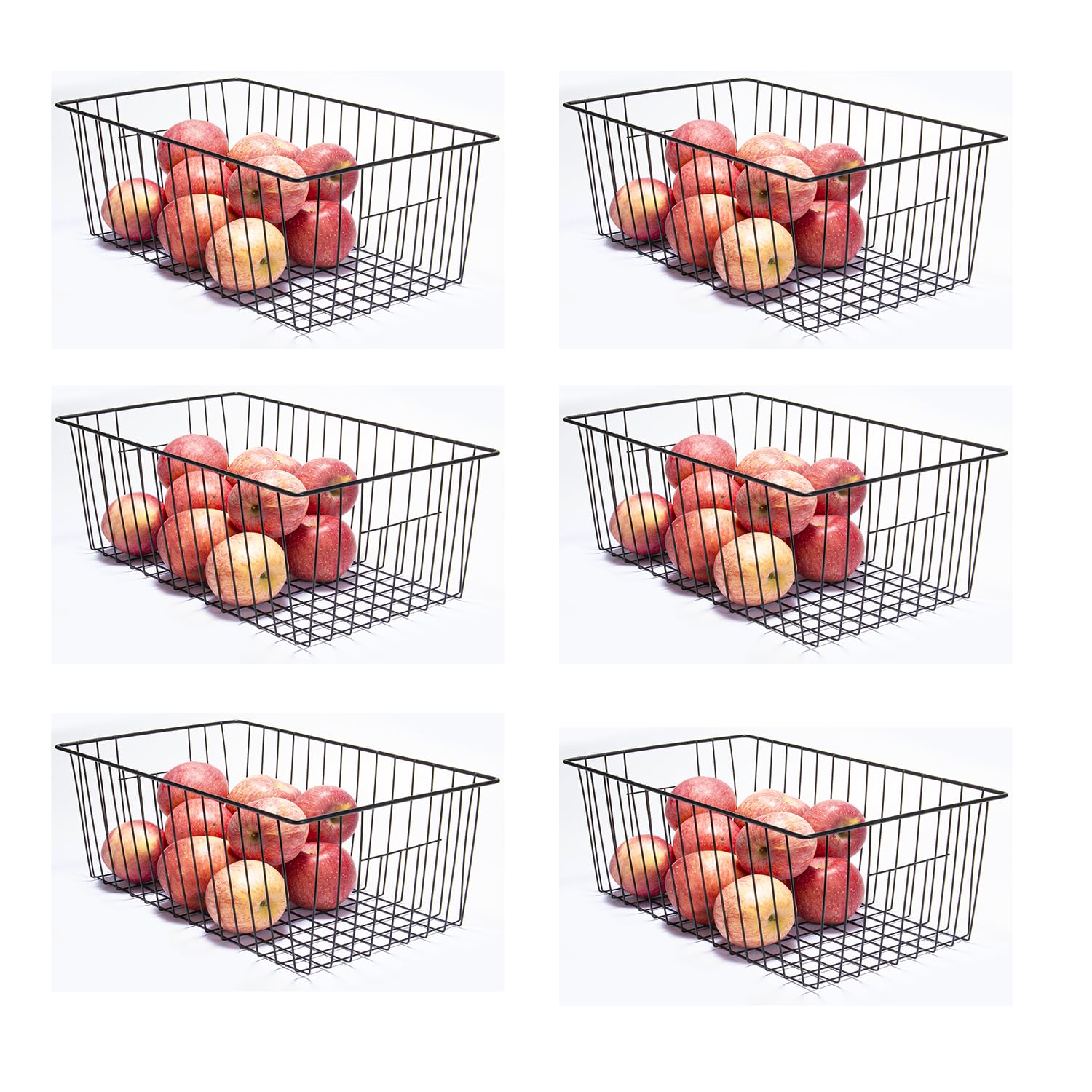 Amazon.com: Nprohuge 6 Pack Freezer Organizer Bins - Stand up Freezer ...