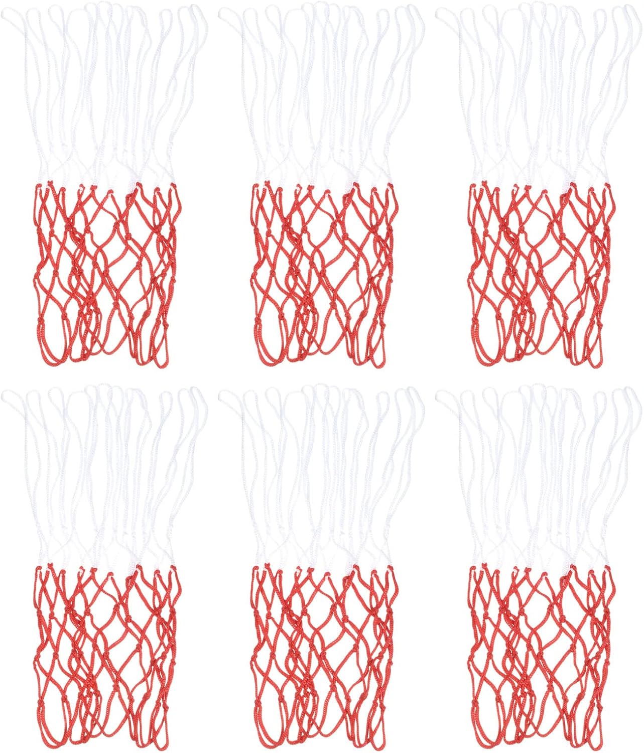 Amazon.com: PATIKIL 16.9" 5.5mm Basketball Net Replacement, 6 Pack PP ...