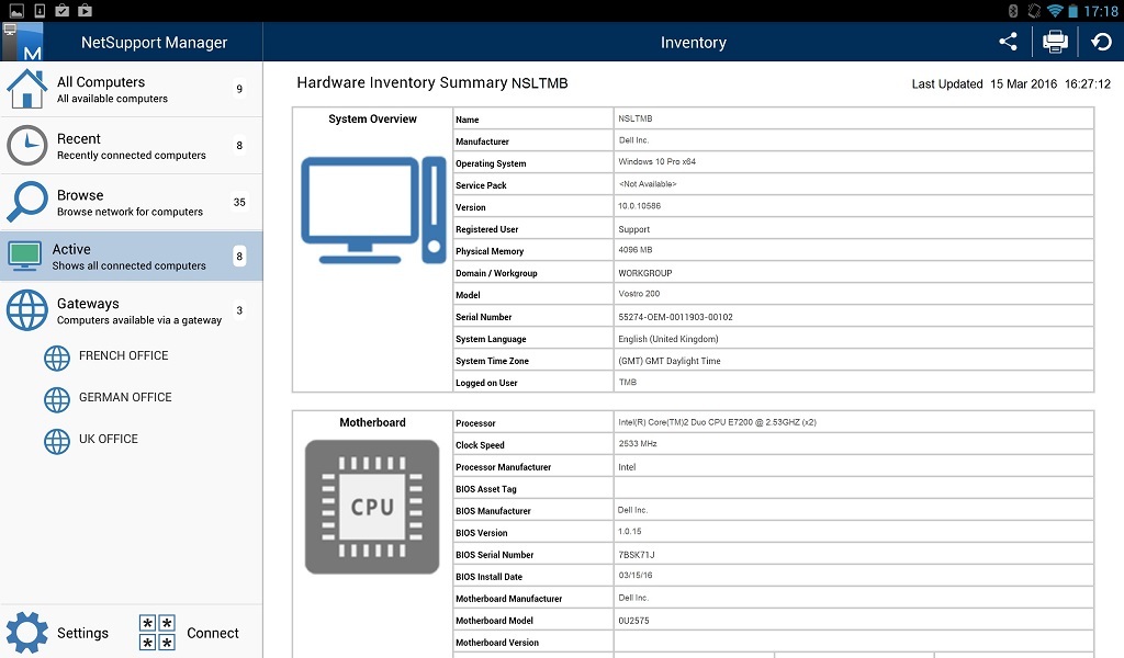 NetSupport Manager - App on Amazon Appstore
