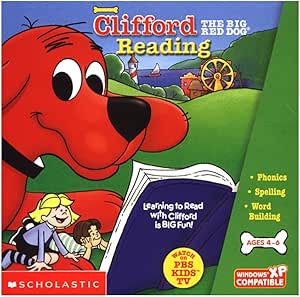 Clifford The Big Red Dog Reading [OLD VERSION] : Amazon.com.br