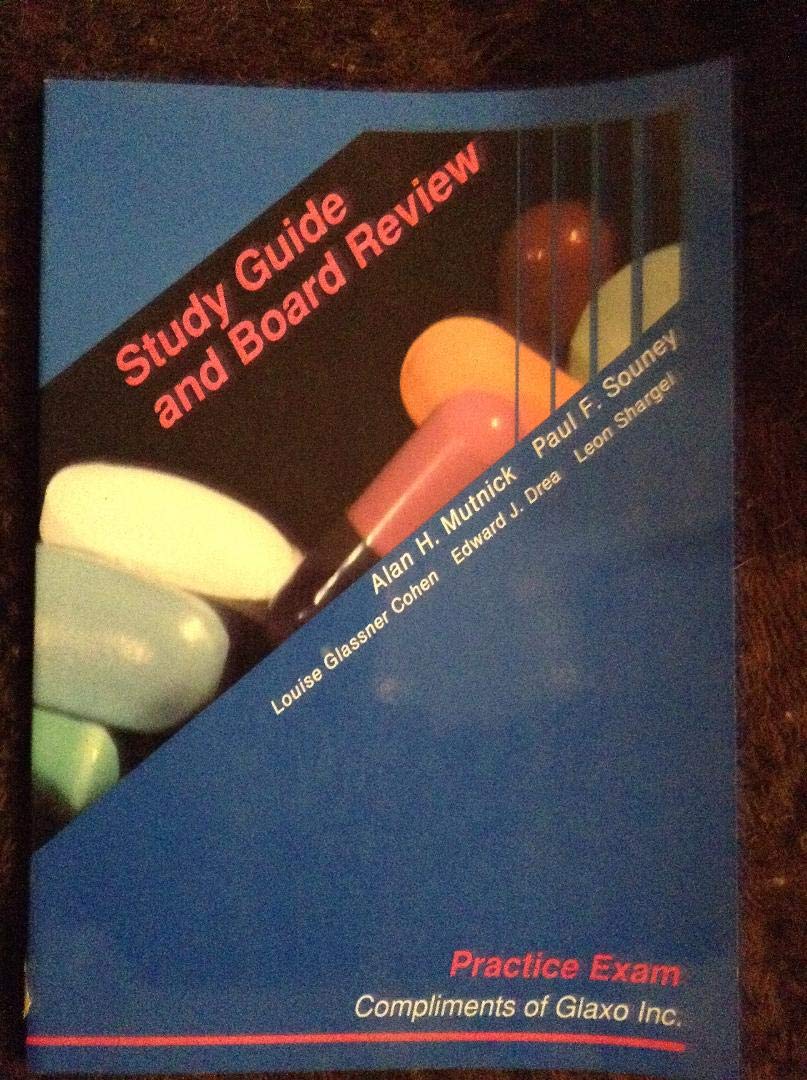 Pharmacy Test: Shargel: 9780471526988: Amazon.com: Books