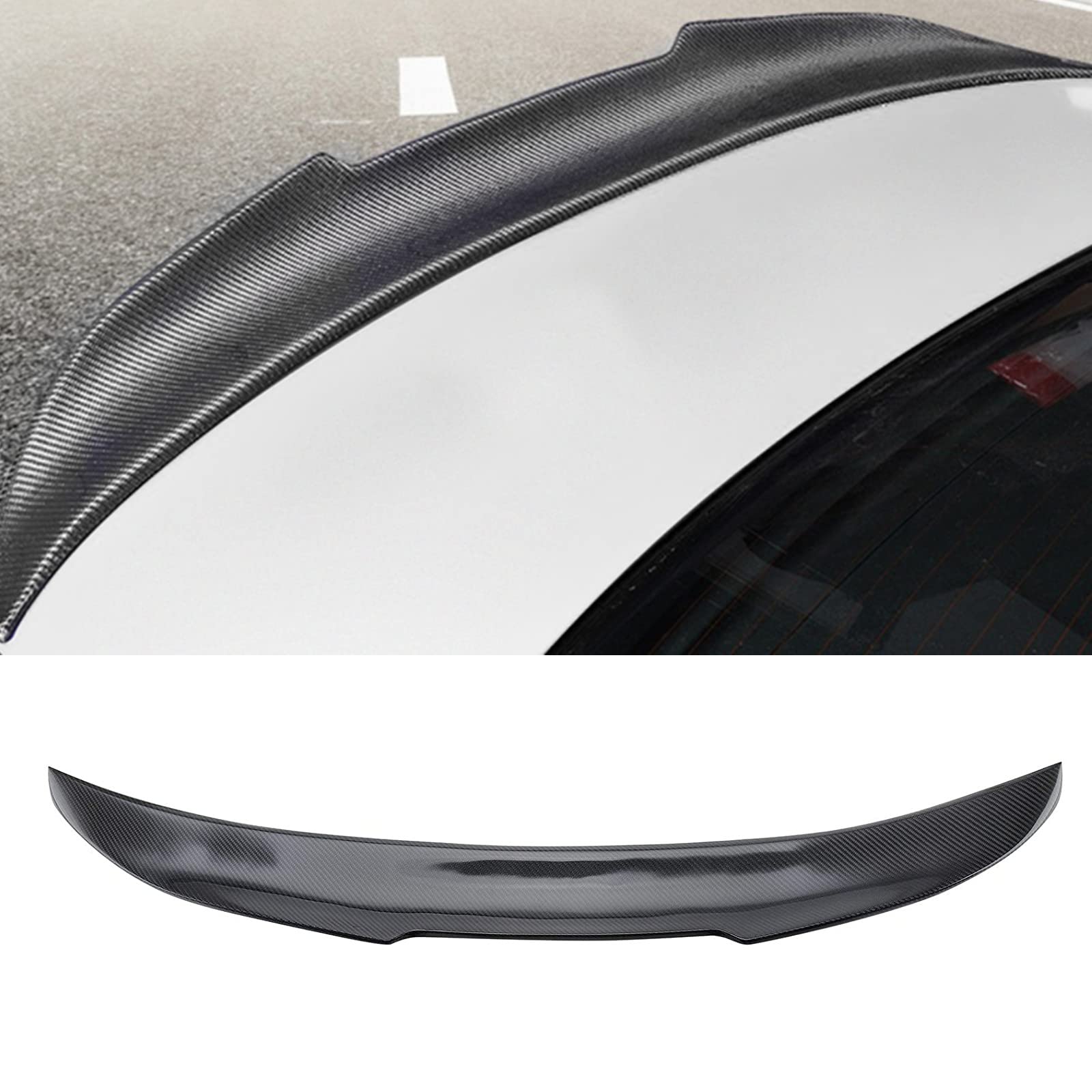 Buy MOFANS Rear Spoiler Fit for Ford Fusion Mondeo 2013 2014 2015 2016 ...