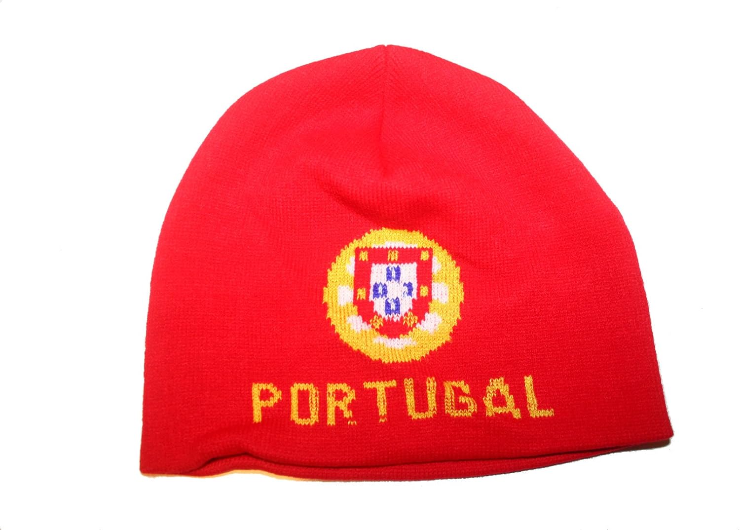 Amazon.com: Portugal Soccer RED Country Flag Logo Toque Cap Kids .. New ...