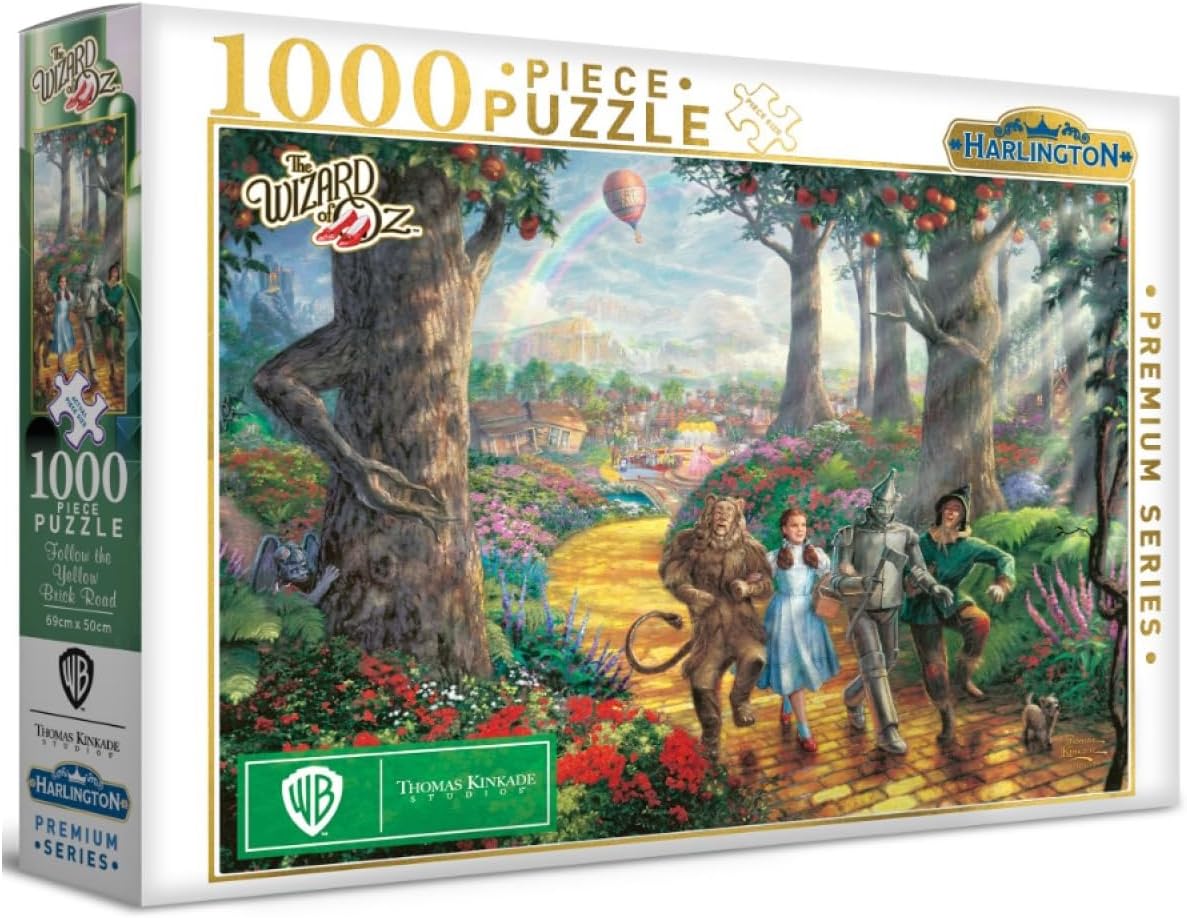 MJM Australia Harlington Thomas Kinkade WB Follow The Yellow Brick Road ...