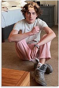 Amazon.com: EsEntL Timothee Chalamet Movie Star Poster Art Print Wall Photo Paint Hanging ...