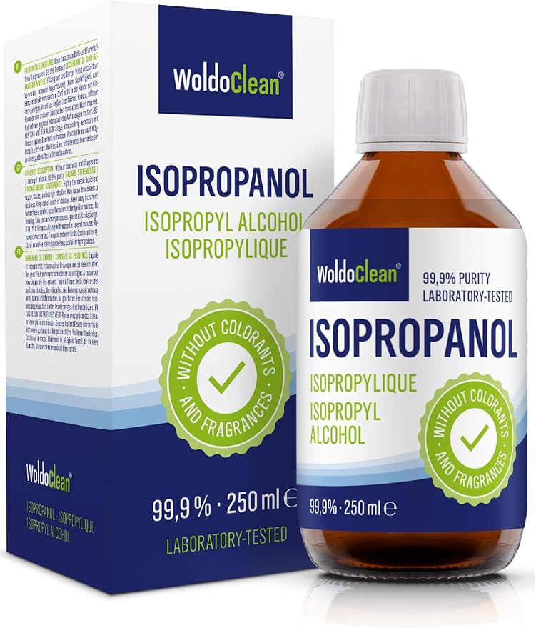 Isopropanol 99,9% d'alcool isopropylique 2 propanol 250 ml : Amazon.fr ...
