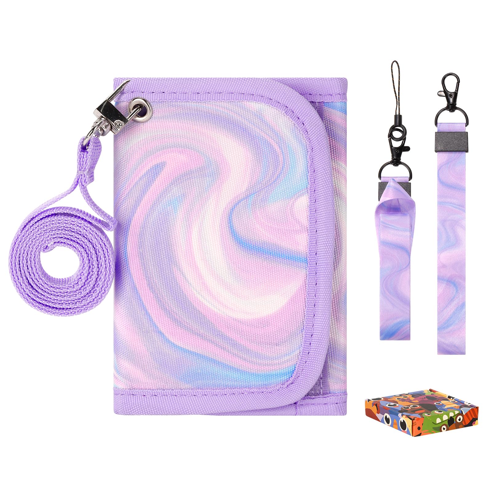 Amazon.com: Choco Mocha Kids Wallets for Girls Ages 5-7 6-8 9-12 ...