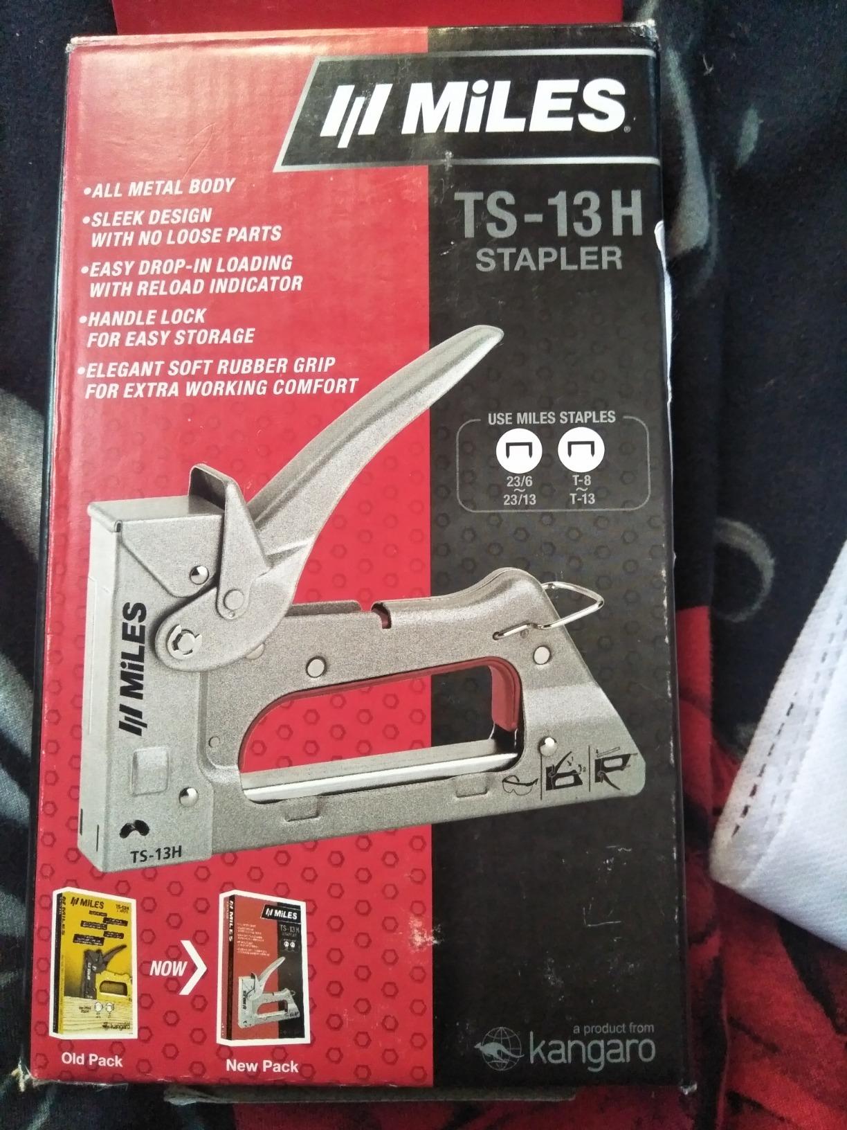 kangaro Ts-13 H Stainless Steel Gun Tacker with Lock Down Handle For ...