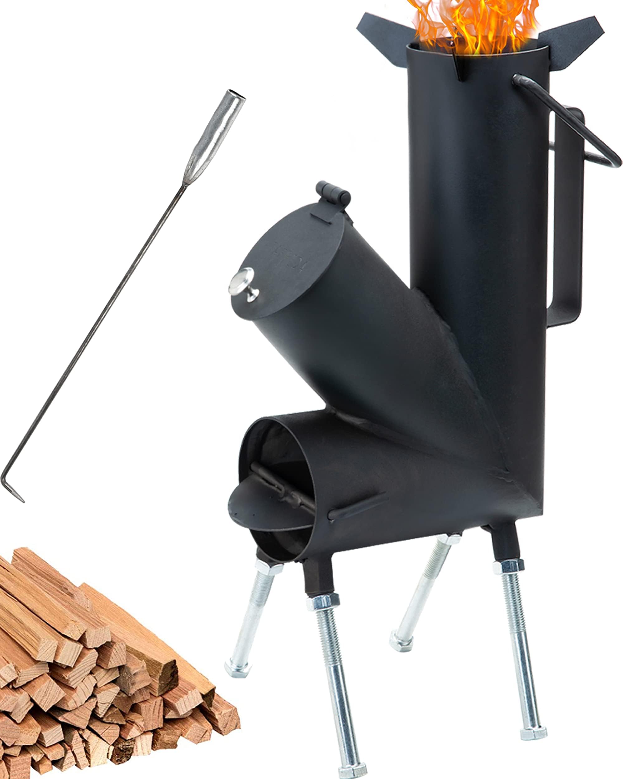 Amazon.com: Simond Store - Rocket Stove - Rocket Stove Camping with ...