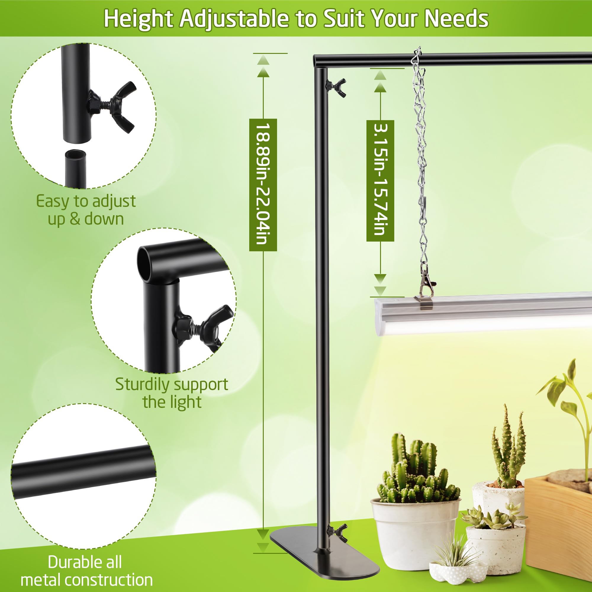 Snapklik.com : 1 Pack Seedling Grow Light