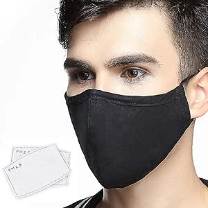 Cloth Face Masks Protection Filtration 95%, Breathable Face Mask ...