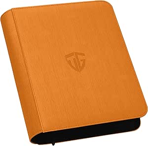 Amazon.com: TCGUARD Toploader Binder,Holds 112 Toploaders, 4 Pocket Top ...