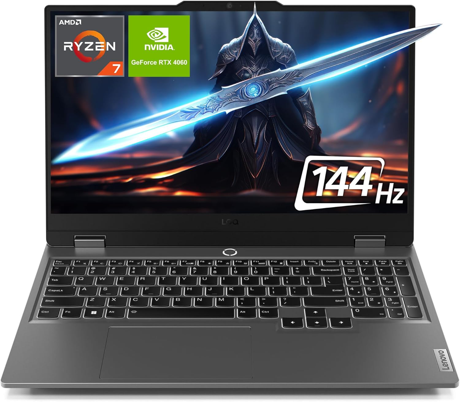 Amazon.com: LENOVO LOQ Laptop, AMD Ryzen 7 8845HS, 32 GB DDR5 Ram, 2 TB PCle SSD, 15.6"" FHD ...