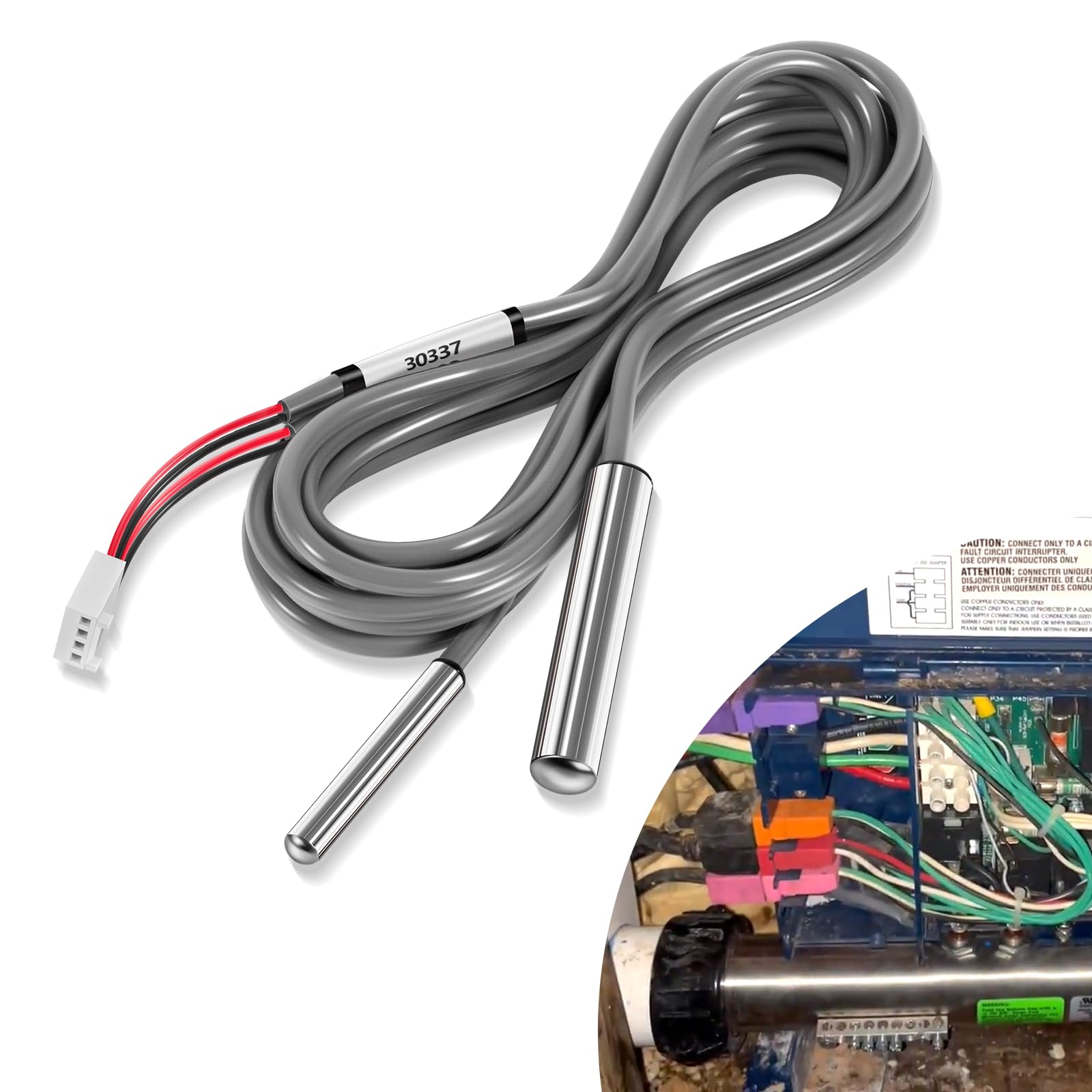 Amazon.com: 25-175-0337 Sensor Assembly for Balboa Systems with ...