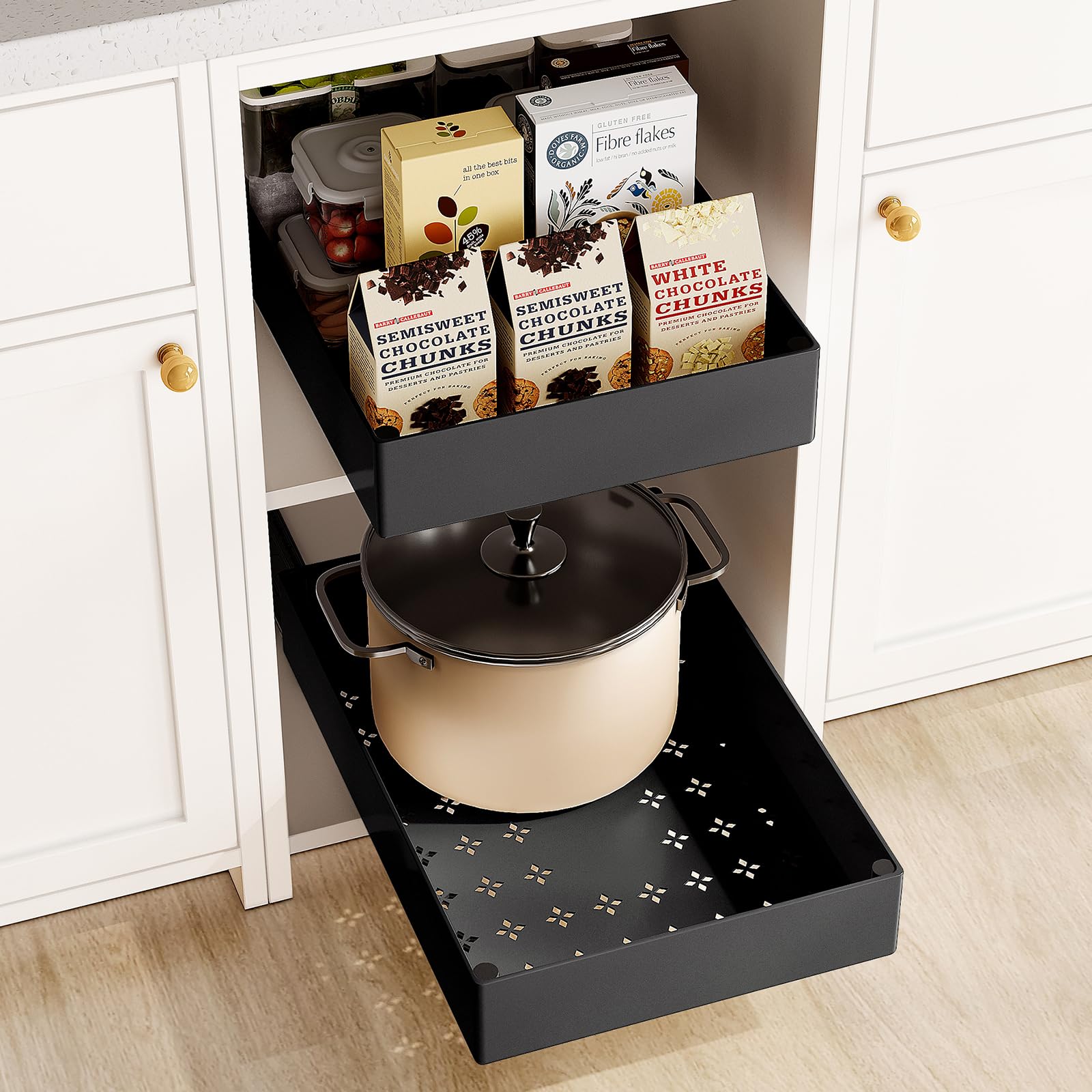 Amazon.com: SOLEDI Pull Out Cabinet Organizer, Pull Out Drawers for ...