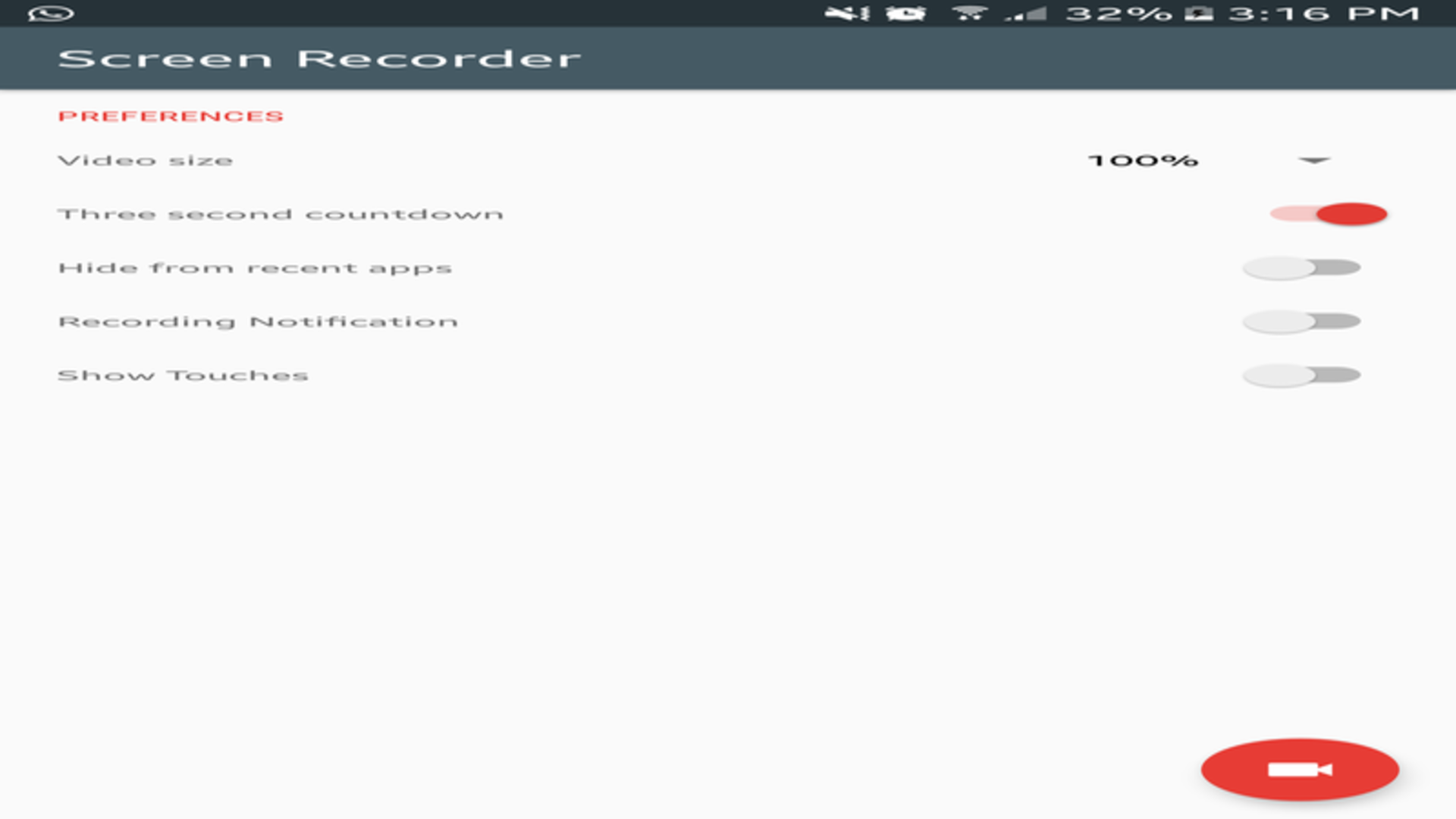 Screen Recorder - Application sur Amazon Appstore